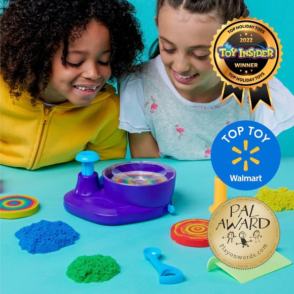 kintetic sand | Toys | Kinetic Sand Swirl N Surprise Playset With 2lbs ...